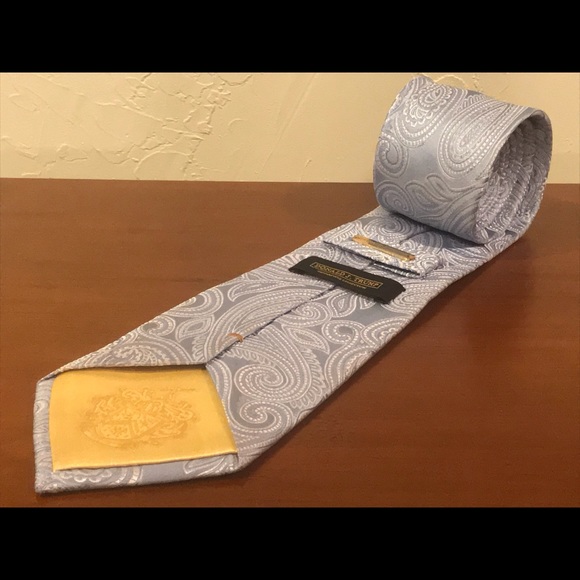 Donald J. Trump | Accessories | Donald J Trump Teal Blue Paisley ...